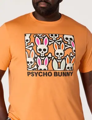 Psycho Bunny Big & Tall Byron Graphic Tee