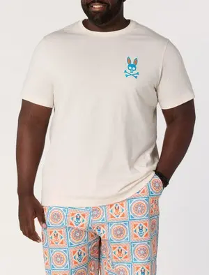 Psycho Bunny Big & Tall Frank Graphic Tee