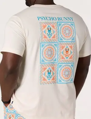 Psycho Bunny Big & Tall Frank Graphic Tee