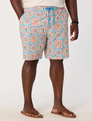 Psycho Bunny Big & Tall Frank Swim Trunks