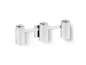 KOHLER Parallel Three-light Sconce - Polished Chrome
