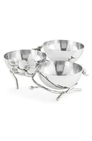 Michael Aram Orchid Triple Bowl