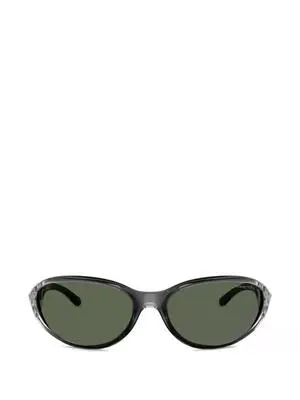 ARNETTE Raven Oval-frame Sunglasses - Grey