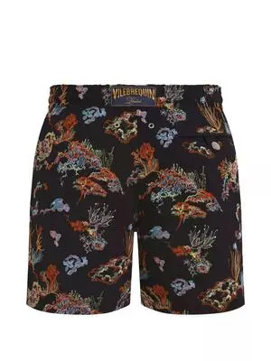 Vilebrequin Embroidered Swim Shorts - Black