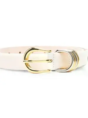DEHANCHE Hollyhock Mix Two-tone Buckle Belt
