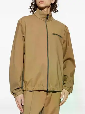 Moncler MONCLER Fourioun Cotton Blend Short Jacket Neutrals
