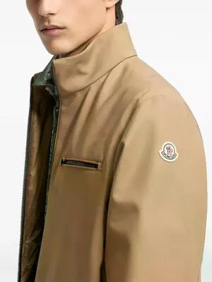 Moncler Fourioun Cotton Blend Short Jacket - Neutrals