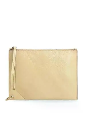 Chloé Spin Leather Pouch - Neutrals