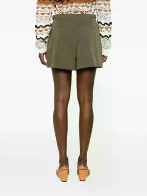 Ulla Johnson Pleated Pocket Shorts
