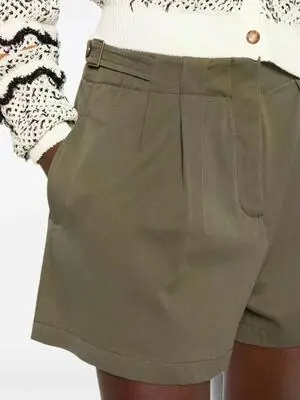 Ulla Johnson Pleated Pocket Shorts