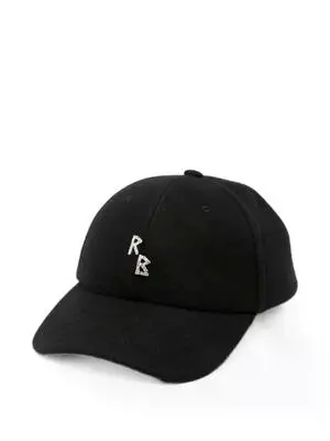 Ruslan Baginskiy Crystal-embellished Baseball Cap - Black
