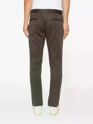 Incotex Belt Loops Tapered Leg Trousers