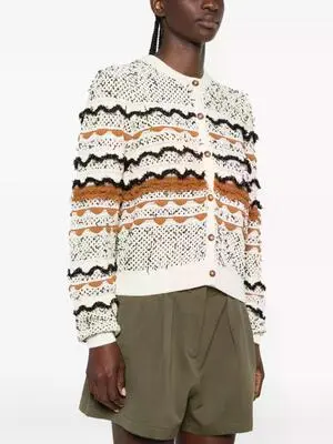Ulla Johnson Cecilia Fringed Cardigan