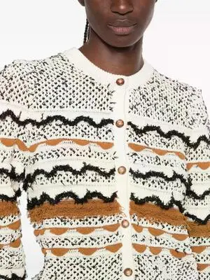 Ulla Johnson Cecilia Fringed Cardigan