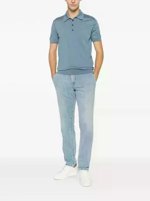 Incotex Faded Effect Jeans