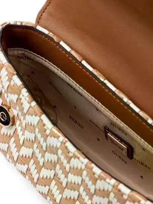 Guess Tessi Woven Chevron Tote Bag