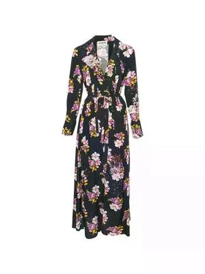 Zadig&Voltaire Defile Floral-print Midi Dress