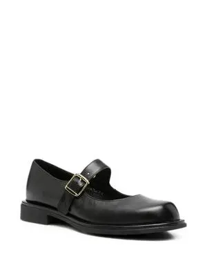 ADRIANNA FERETTI Buckle-strap Leather Pumps