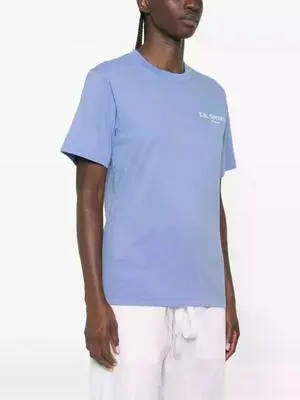 Sporty & Rich Logo Print T-shirt