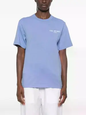 Sporty & Rich Logo Print T-shirt