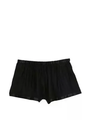TOM FORD Logo-embroidery Pajama Shorts - Black