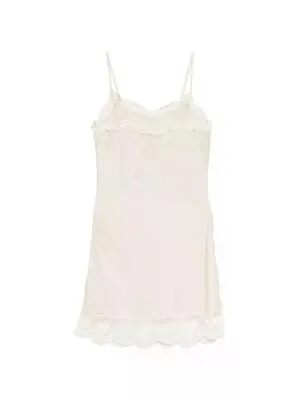THE GARMENT Darling Lace-trim Mini Dress