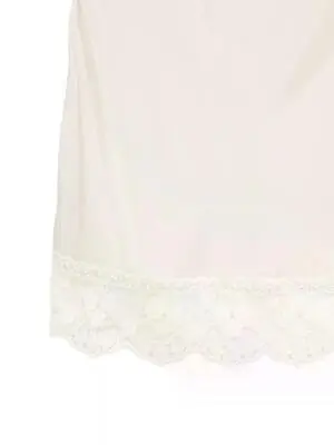 THE GARMENT Darling Lace-trim Mini Dress