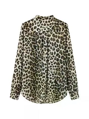 JUCCA Leopard-print Shirt