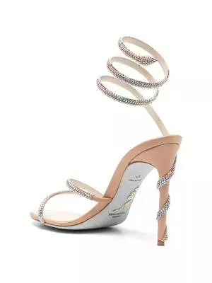 Rene Caovilla Cleo Crystal-embellished Sandals