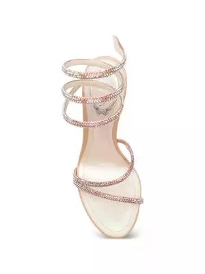 Rene Caovilla Cleo Crystal-embellished Sandals