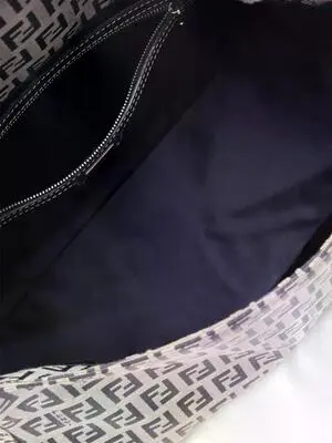 Fendi Zucchino Mamma Baguette Shoulder Bag