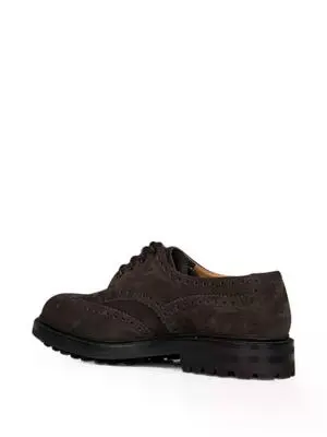 Church's Longwing Brogue Suede Shoes
