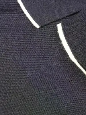 Dior Bee Embroidery Frill Polo Shirt