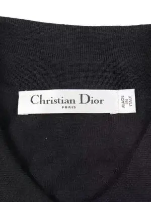 Dior Bee Embroidery Frill Polo Shirt