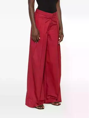 ABADIA Berry Double-pleat Trousers
