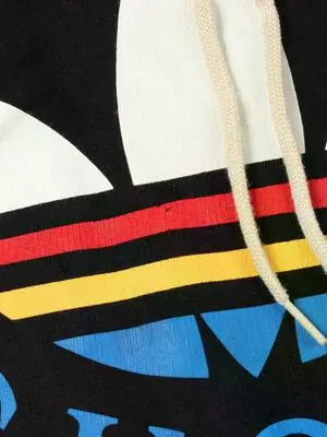 Gucci X Adidas Trefoil Logo Hoodie