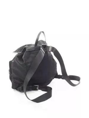 Prada 2000s Triangle-logo Buckle Backpack