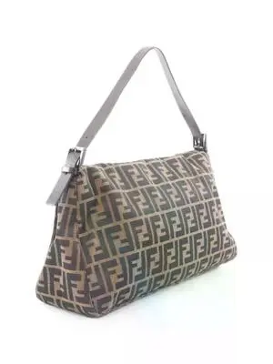 Fendi Zucca Mamma Baguette Shoulder Bag