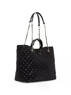 Guess Giully Quilted Logo-plaque Tote Bag