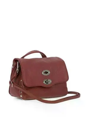 ZANELLATO Baby Postina Leather Shoulder Bag - Red