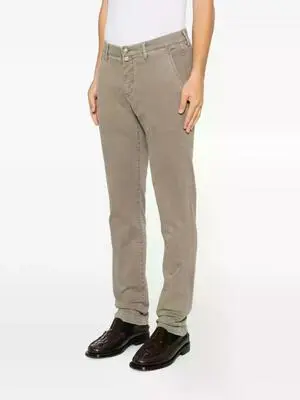 Jacob Cohen Bobby Logo-patch Trousers
