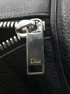 Dior Leather Atelier Roller Crossbody Bag - Black