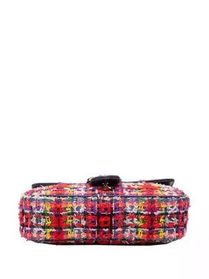 Gucci Gg Marmont Tweed Shoulder Bag