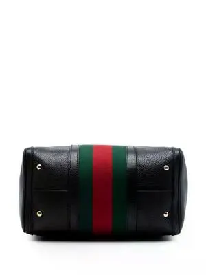 Gucci 2016-2026 Medium Calfskin Web Joy Boston Bag Satchel