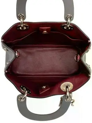 Dior 2014 Mini Tricolor Leather Diorissimo Satchel