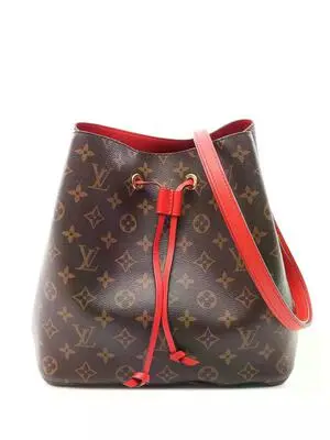 LOUIS VUITTON Monogram Neonoe Mm Bucket Bag - Brown