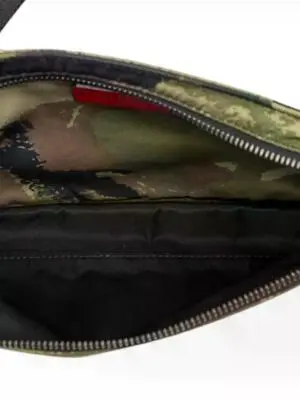 Valentino Garavani Rockstud Camouflage Belt Bag - Green