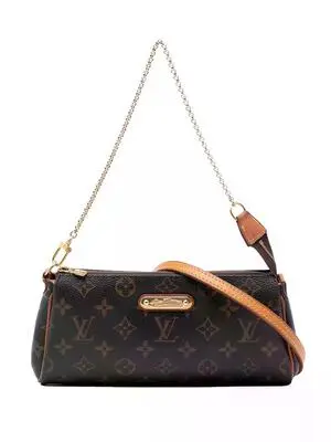 LOUIS VUITTON Monogram Eva Satchel - Brown