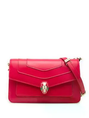 BVLGARI Serpenti Forever East West Shoulder Bag - Pink