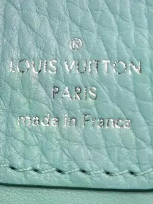LOUIS VUITTON Taurillon Capucines Bb Satchel